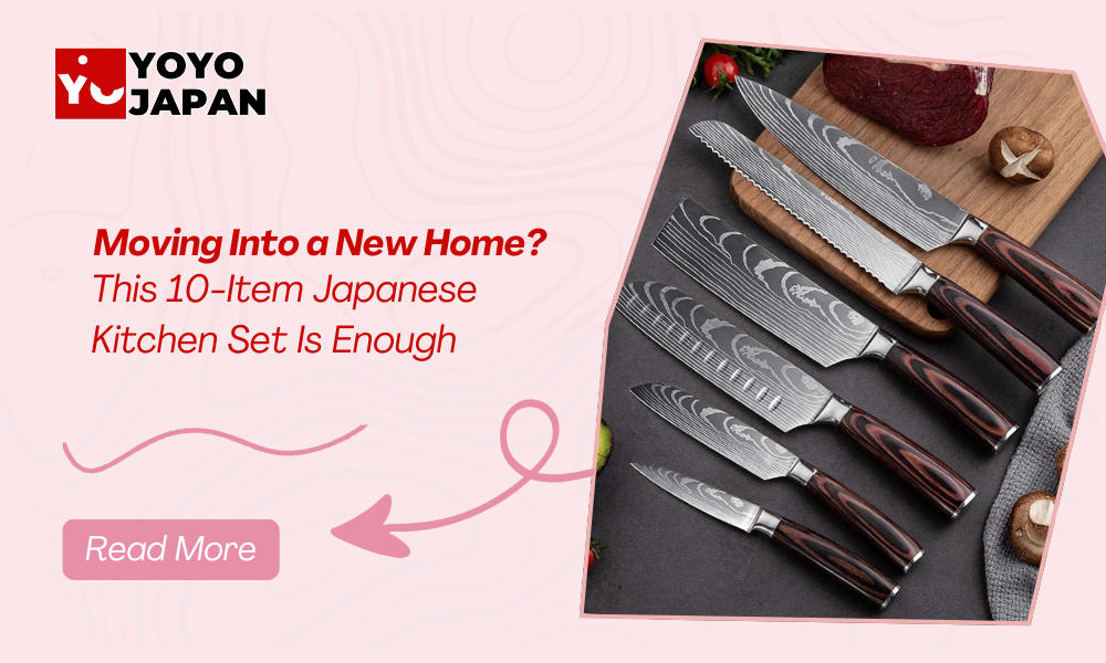 Moving Into a New Home? This 10-Item Japanese Kitchen Set Is Enough ...