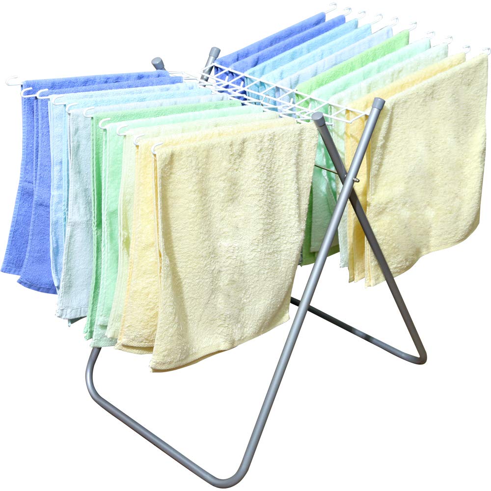 Iris Ohyama Japan Clothesline Towel Hanger 20 Pieces The830R| YOYOJAPAN ...