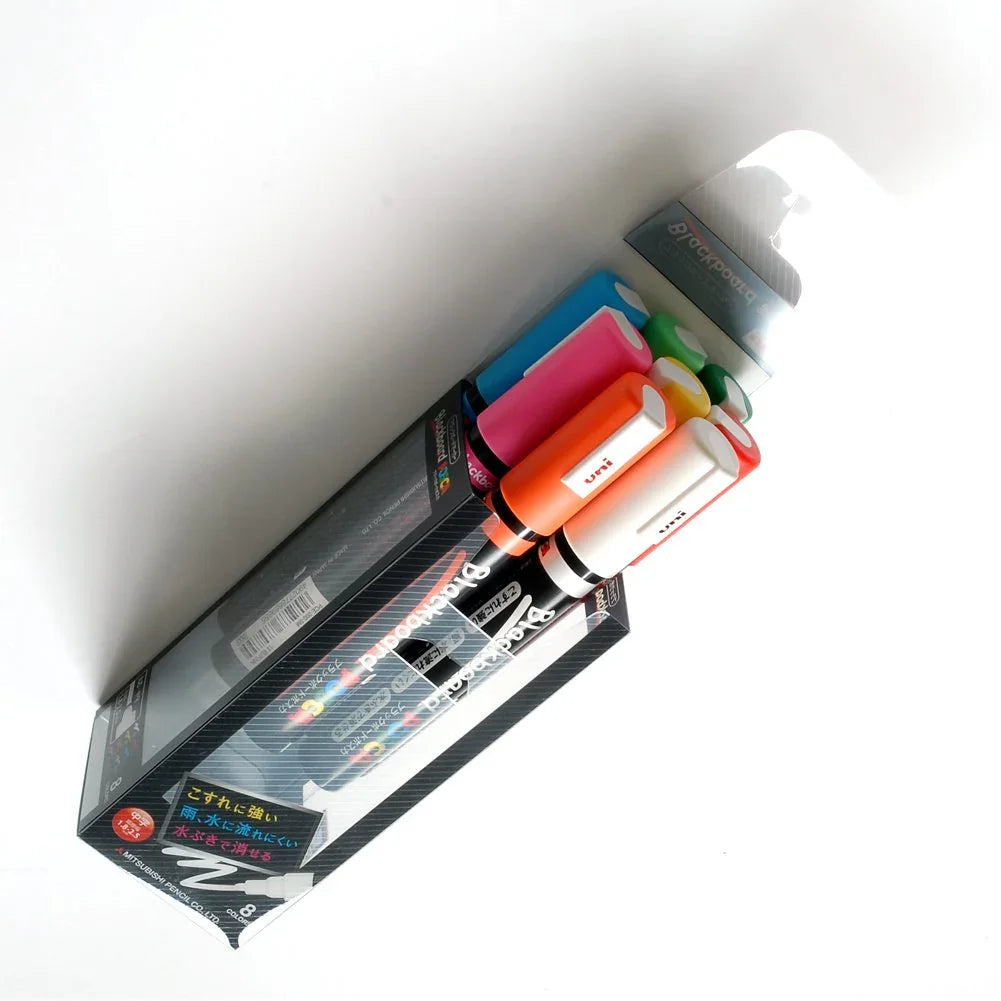 Mitsubishi Pencil Japan Water Pen Blackboard Posca 8 Colors Medium Poi ...