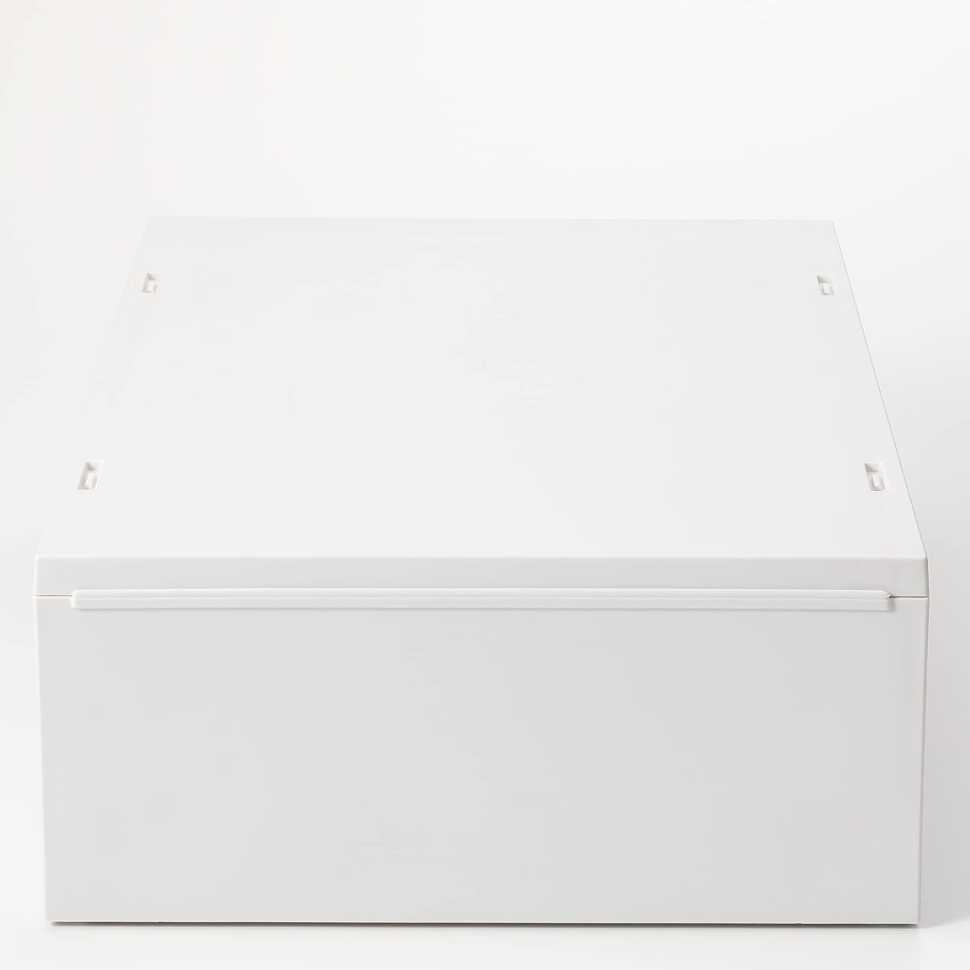 Mujirushi Ryohin Polypropylene Drawer Case 2Pcs White Gray W26Xd37Xh12 ...