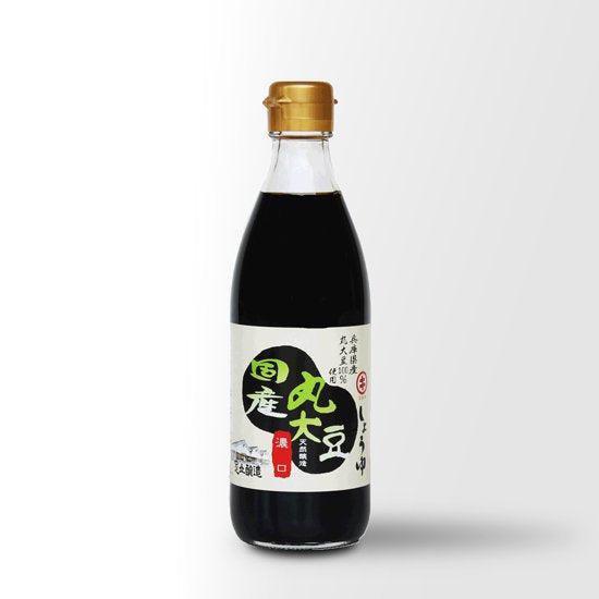 Adachi Whole Bean Koikuchi Shoyu Japanese Dark Soy Sauce 360ml ...