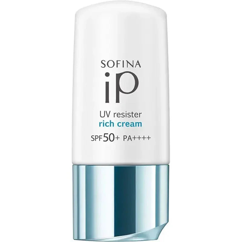 Kao Sofina IP UV Resister Rich Cream SPF50+ PA++++ 30g - High Protecti ...