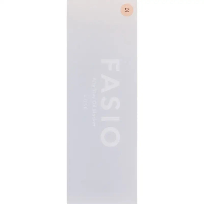 Kose Fasio Airy Stay Oil Blocker 01 Pink Beige SPF50+ PA++++ 30g - Jap 2024 | YOYOJAPAN Store