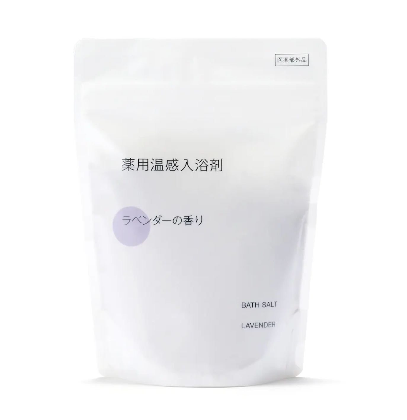 MUJI Medicinal Warming Bath Salts, Lavender Scent (360g)