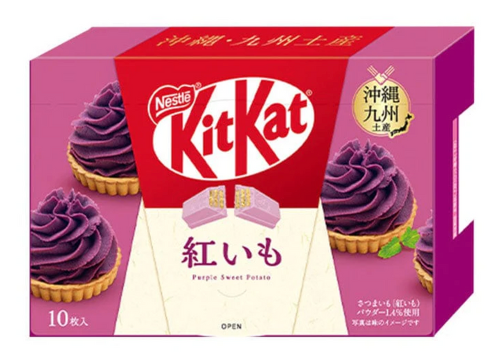 Kit Kat Japan Okinawa-Kyushu Purple Sweet Potato