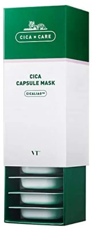 VTCOSMETICS Cica Capsule Mask Face Pack (7.5 g) x 10 Packs 2024 ...