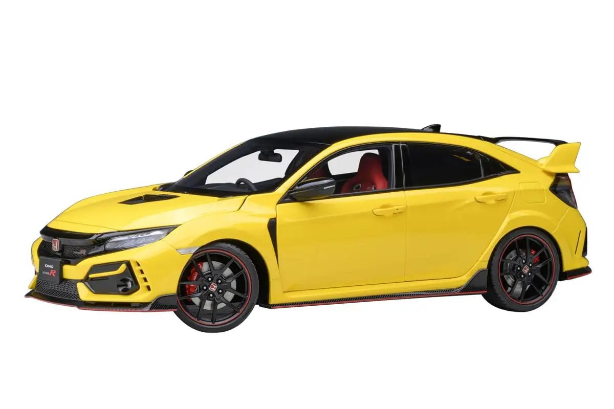 Autoart 1/18 Honda Civic Type R FK8 Limited Sunlight Yellow II ...